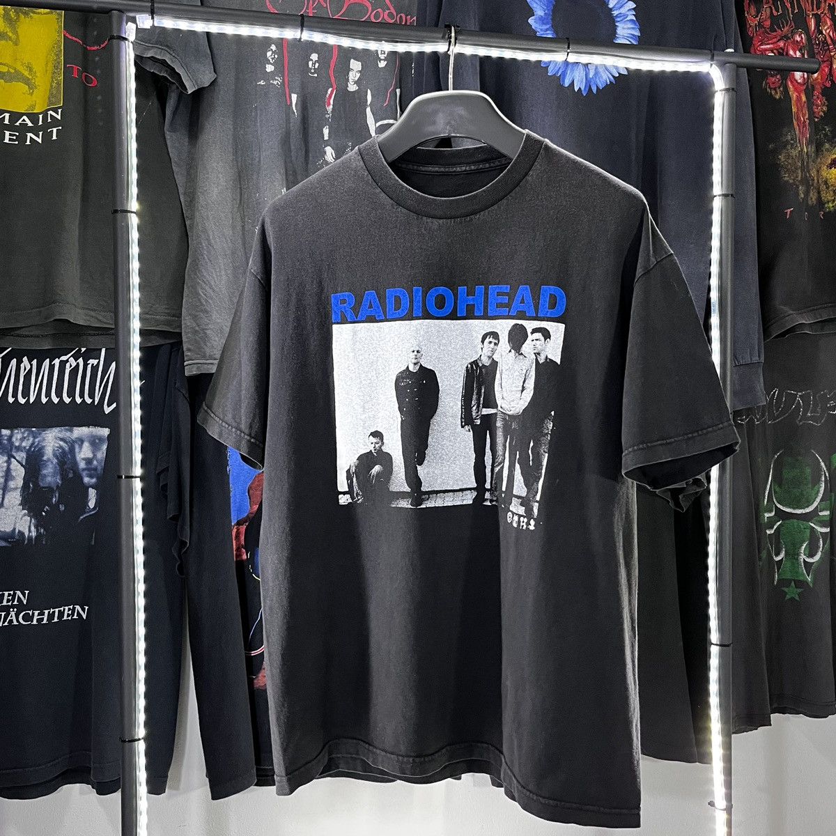 Band Tees × Vintage RADIOHEAD against demons | Grailed