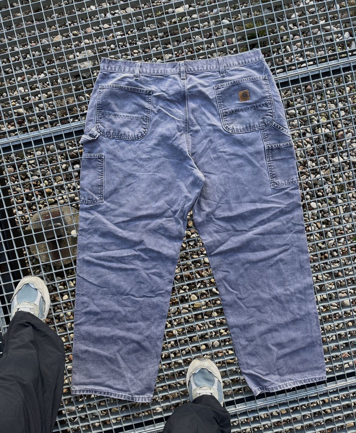 Carhartt × Streetwear × Vintage Vintage 90s Carhartt Baggy Work Faded Y2K Cargo Pants Jeans ...