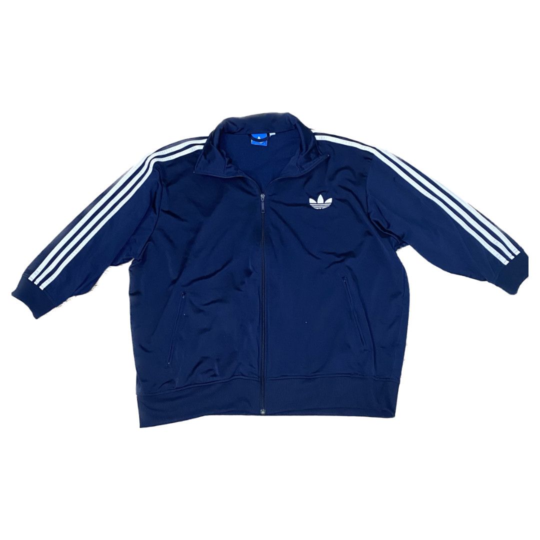 Adidas Adidas Original Track Jacket Full Zip Embroiderd Half Sleeve ...