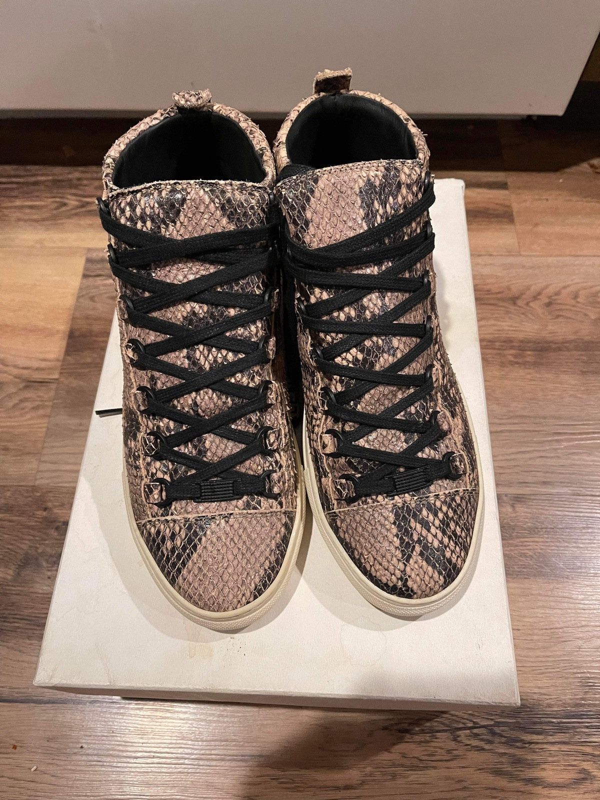 Balenciaga Balenciaga Arena High “Python” | Grailed