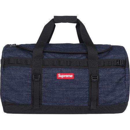Supreme × The North Face SUPREME BASE CAMP DENIM DUFFLE | Grailed
