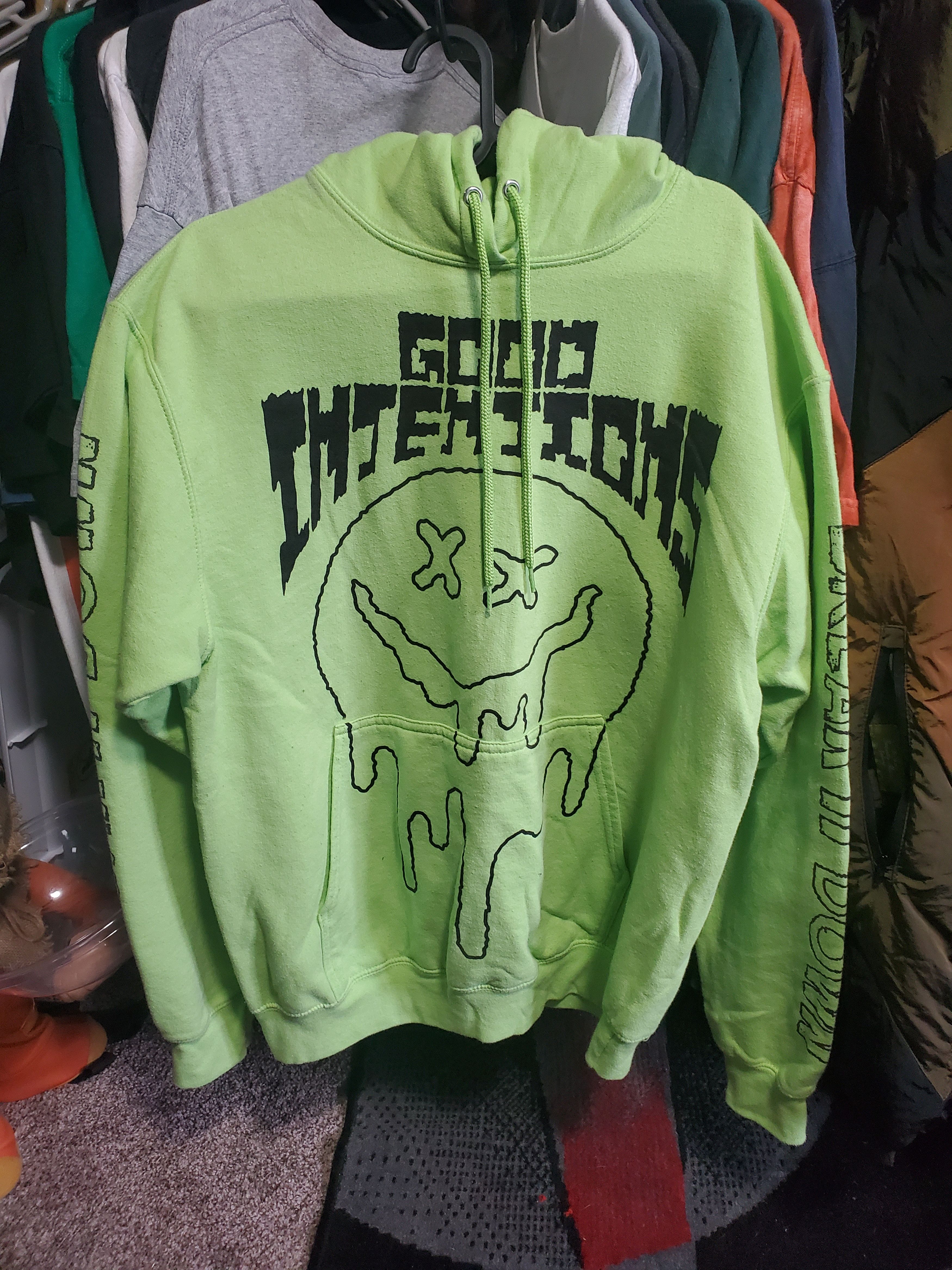 NAV × Wwe × XO Good Intentions Degeneration X NAV Hoodie | Grailed