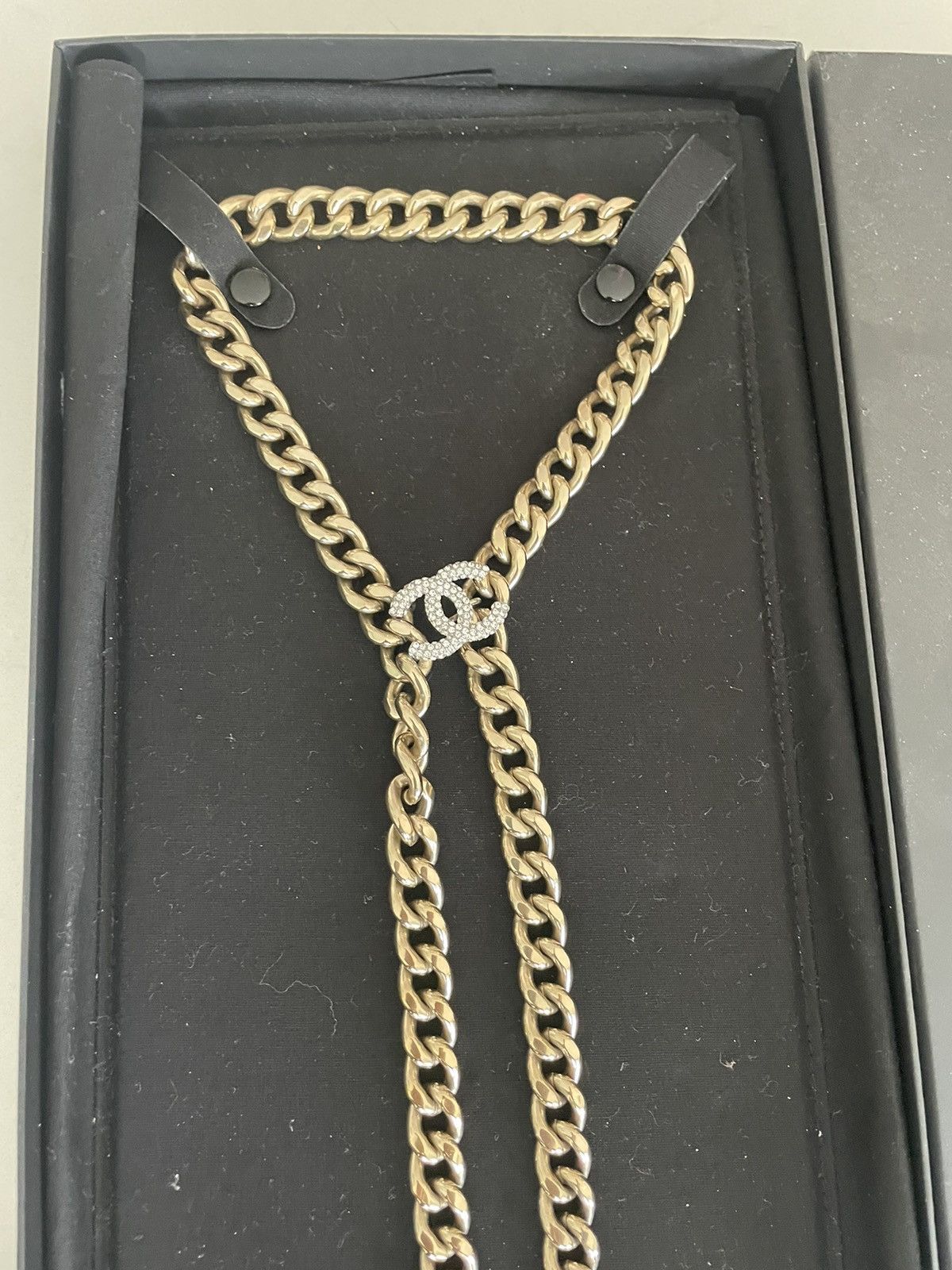 Chanel Chanel diamond necklace | Grailed
