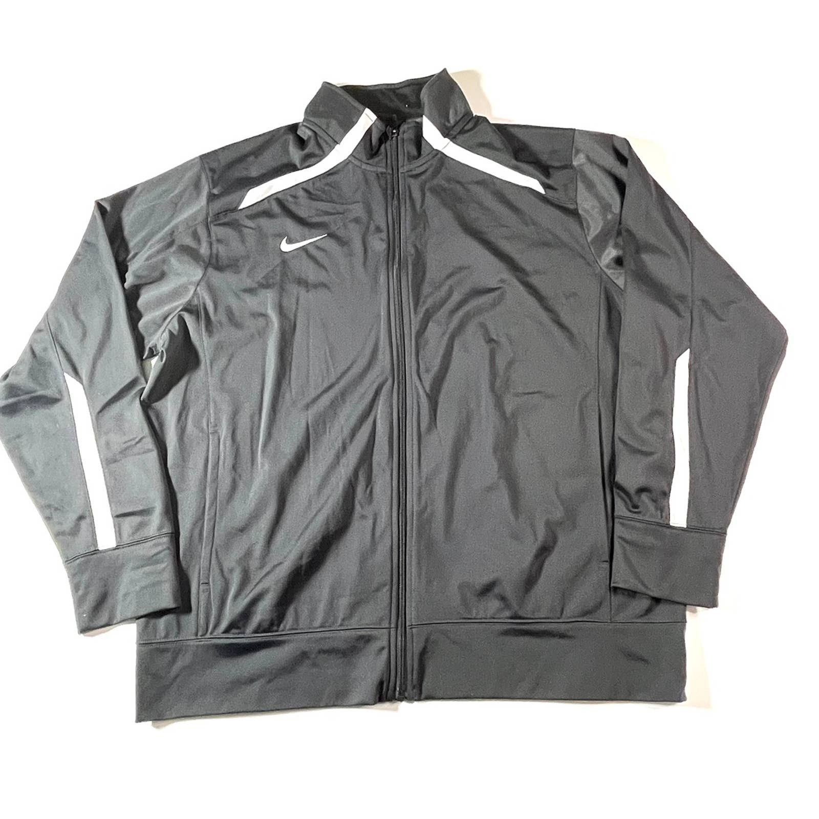 Nike BNWOT Nike Team Overtime Track Jacket Grey XL | Grailed