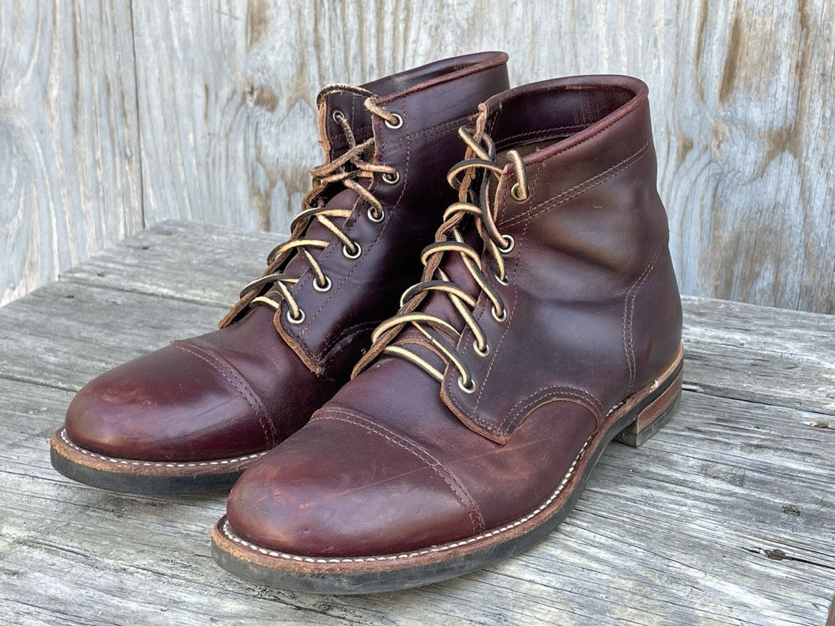 Mark Albert Mark Albert Heritage Uptown Boot - Burgundy CXL, Made in ...