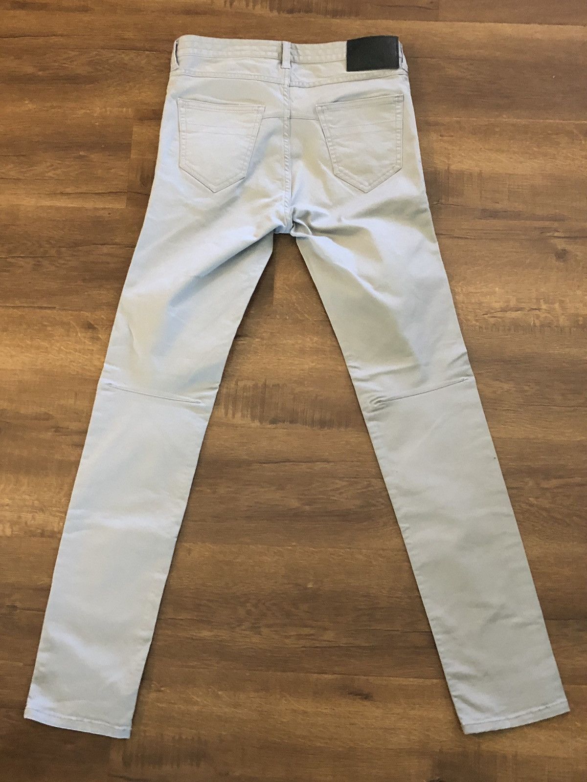 Number (N)ine × Studious Number Nine x Studious Collab Gray Denim Jeans ...