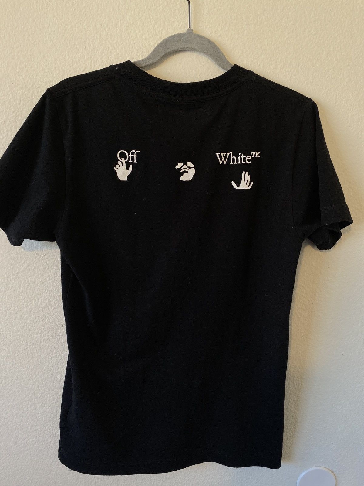 Off-White Off-White Hand Logo T Shirt | Grailed