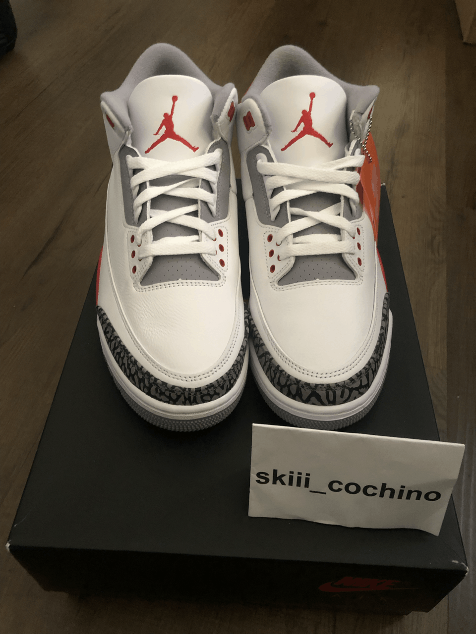 Jordan Brand × Nike Jordan Retro 3 Fire Red | Grailed