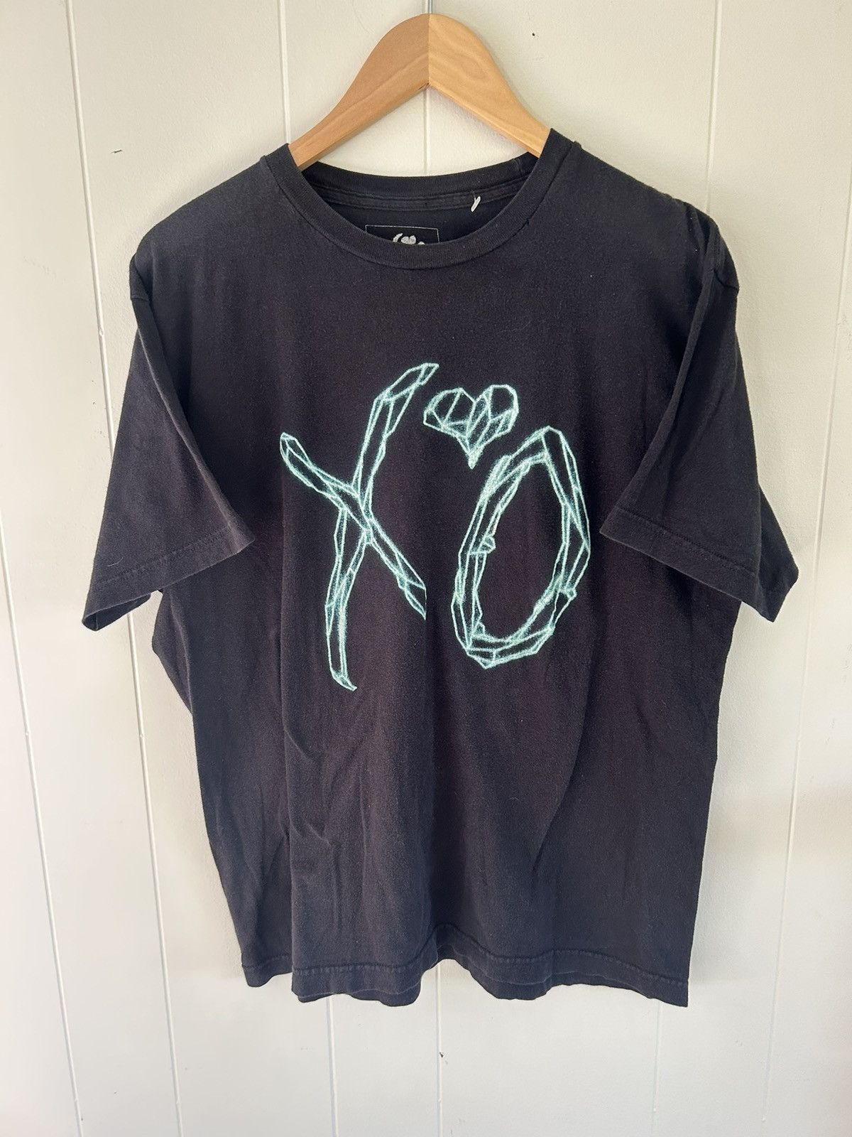 The Weeknd The Weeknd XO Starboy Tour Merch T-Shirt Diamond Neon Font ...
