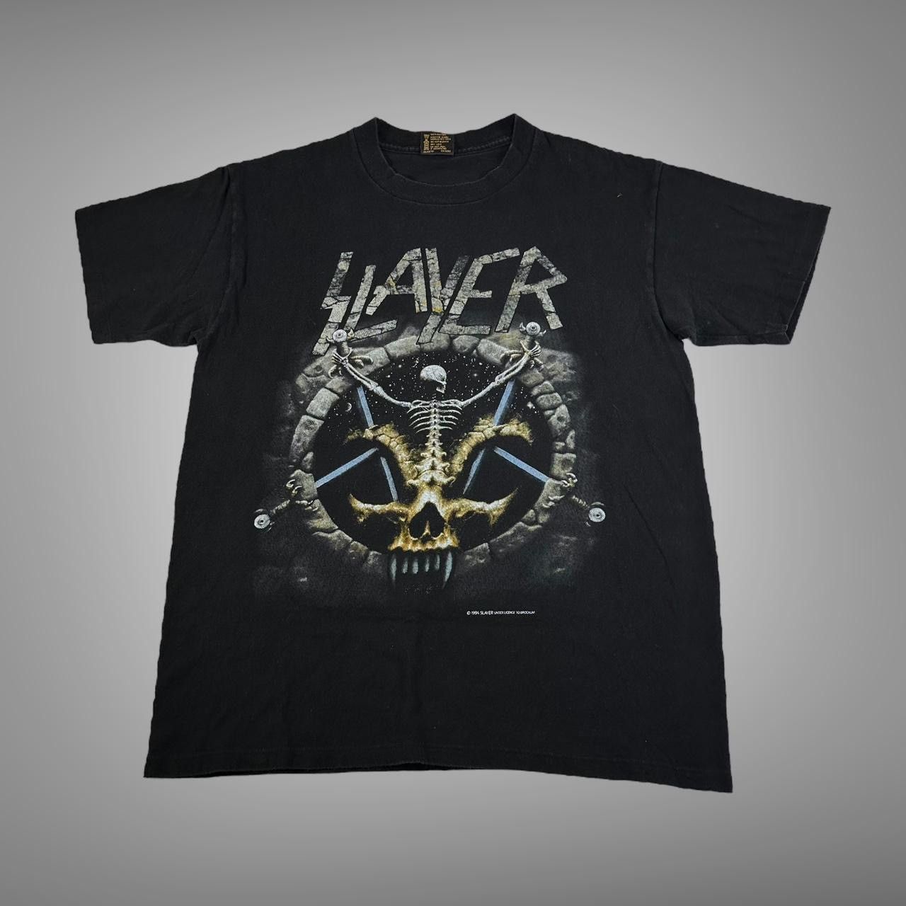 Vintage Vintage 1994 slayer T-shirt | Grailed