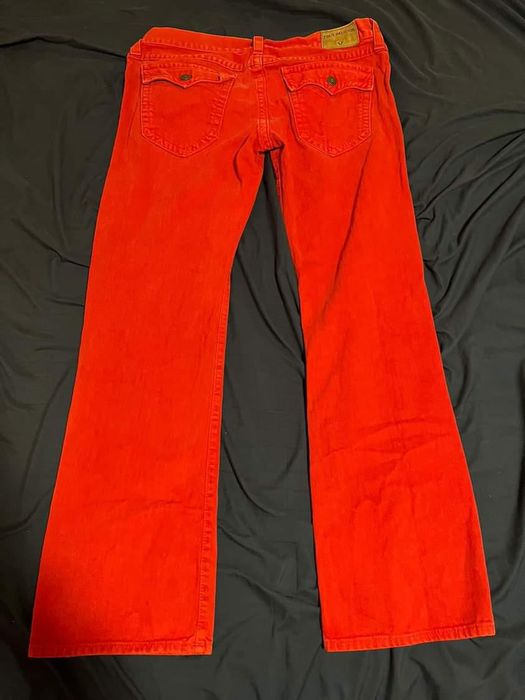 True Religion Red True Religion Jeans | Grailed