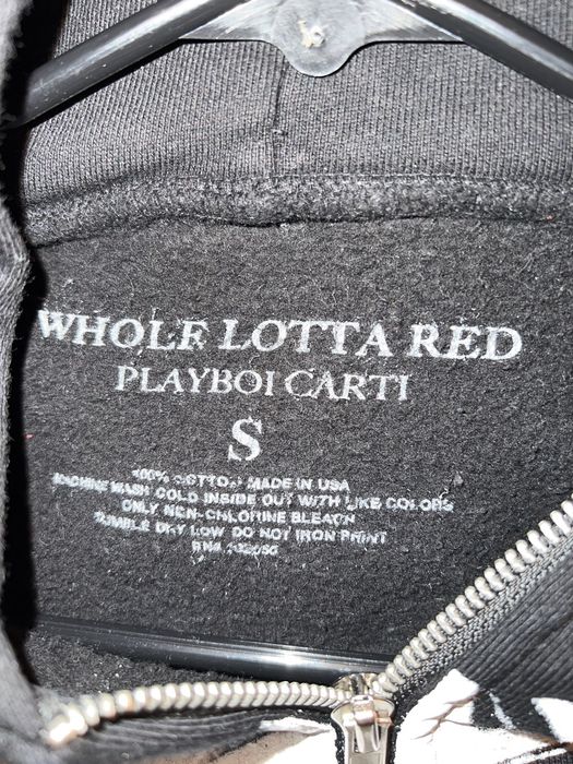 Hype Playboi Carti WLR Ghost Zip Up | Grailed