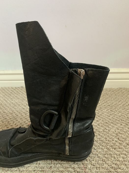 Rick Owens Rare Ss14 Laceless Ramones | Grailed