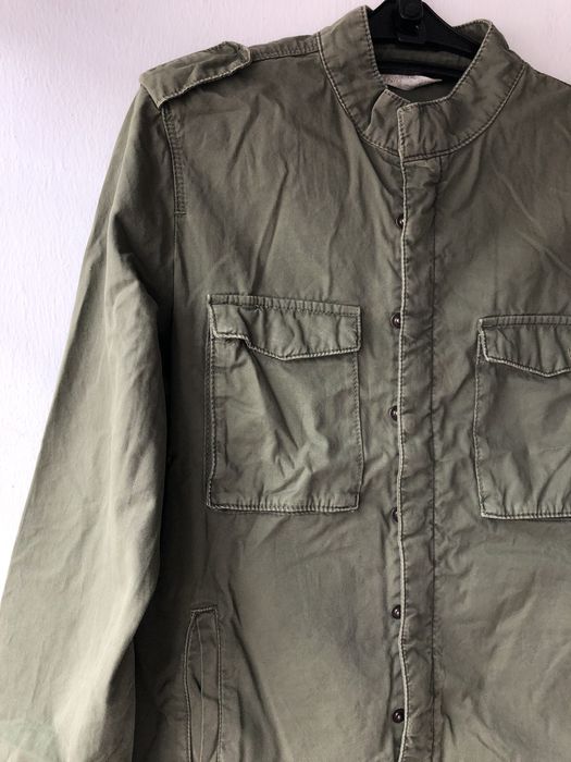 Zara Deadstock Zara Army Basic Z1975 Denim Jacket | Grailed