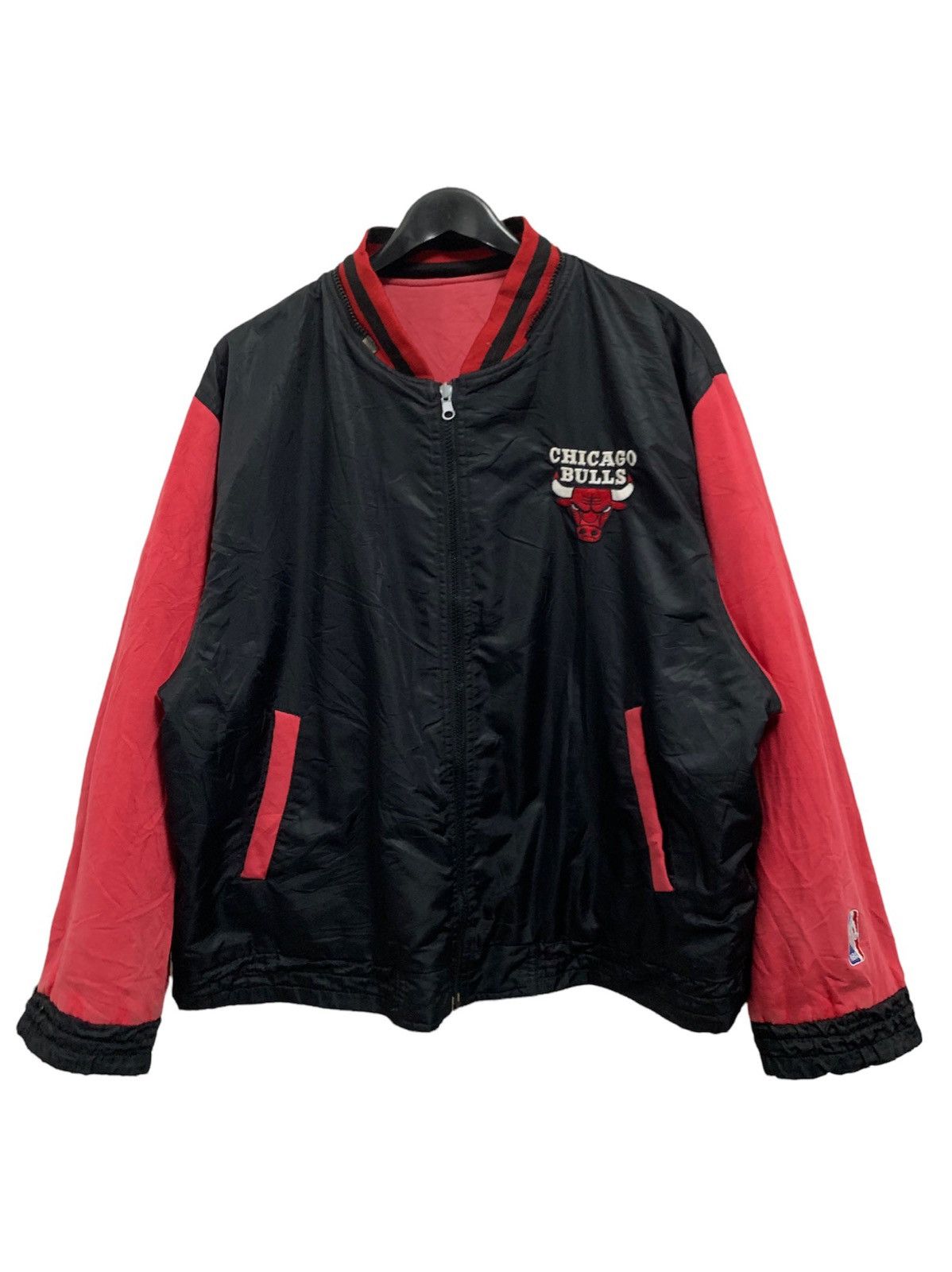 NBA Vintage Reversible Chicago Bulls Nba Varsity Bomber Jacket | Grailed