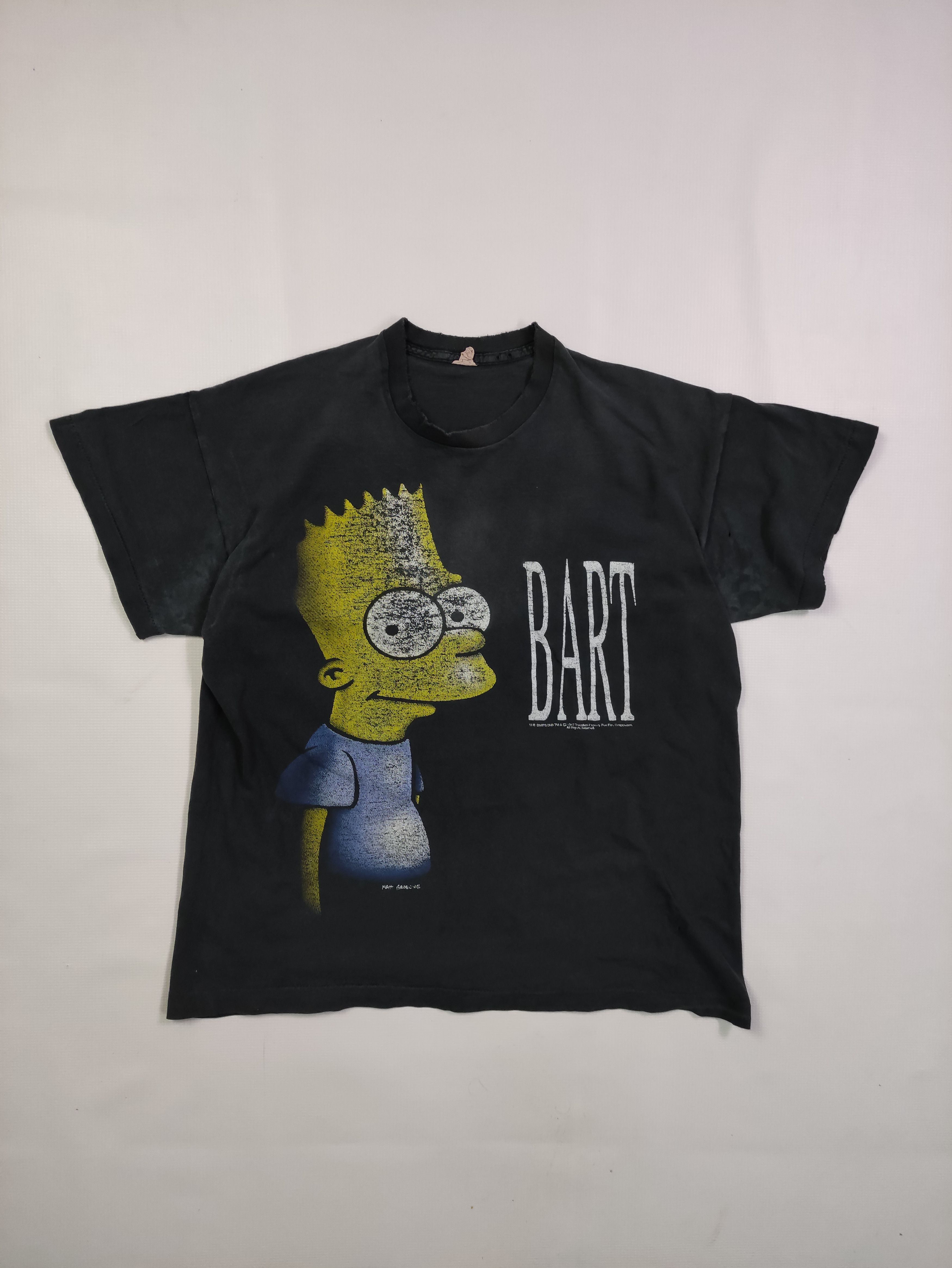 The Simpsons × Vintage Vintage 80s distressed Bart Simpson t-shirt ...