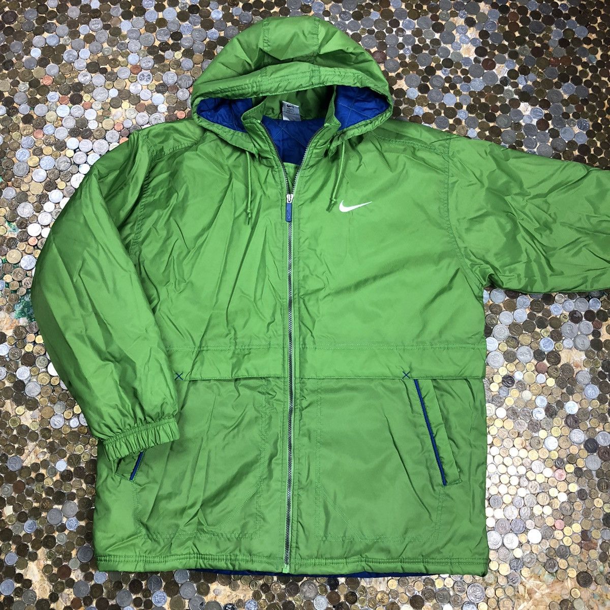 Nike Nike Vintage light jacket big swoosh 90’s | Grailed