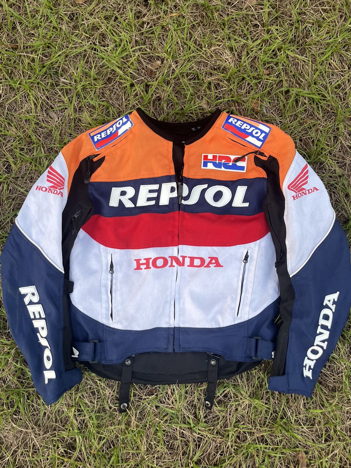 Honda × Vintage Honda Repsol Cowhide Leather Motorcycle Jacket | Grailed