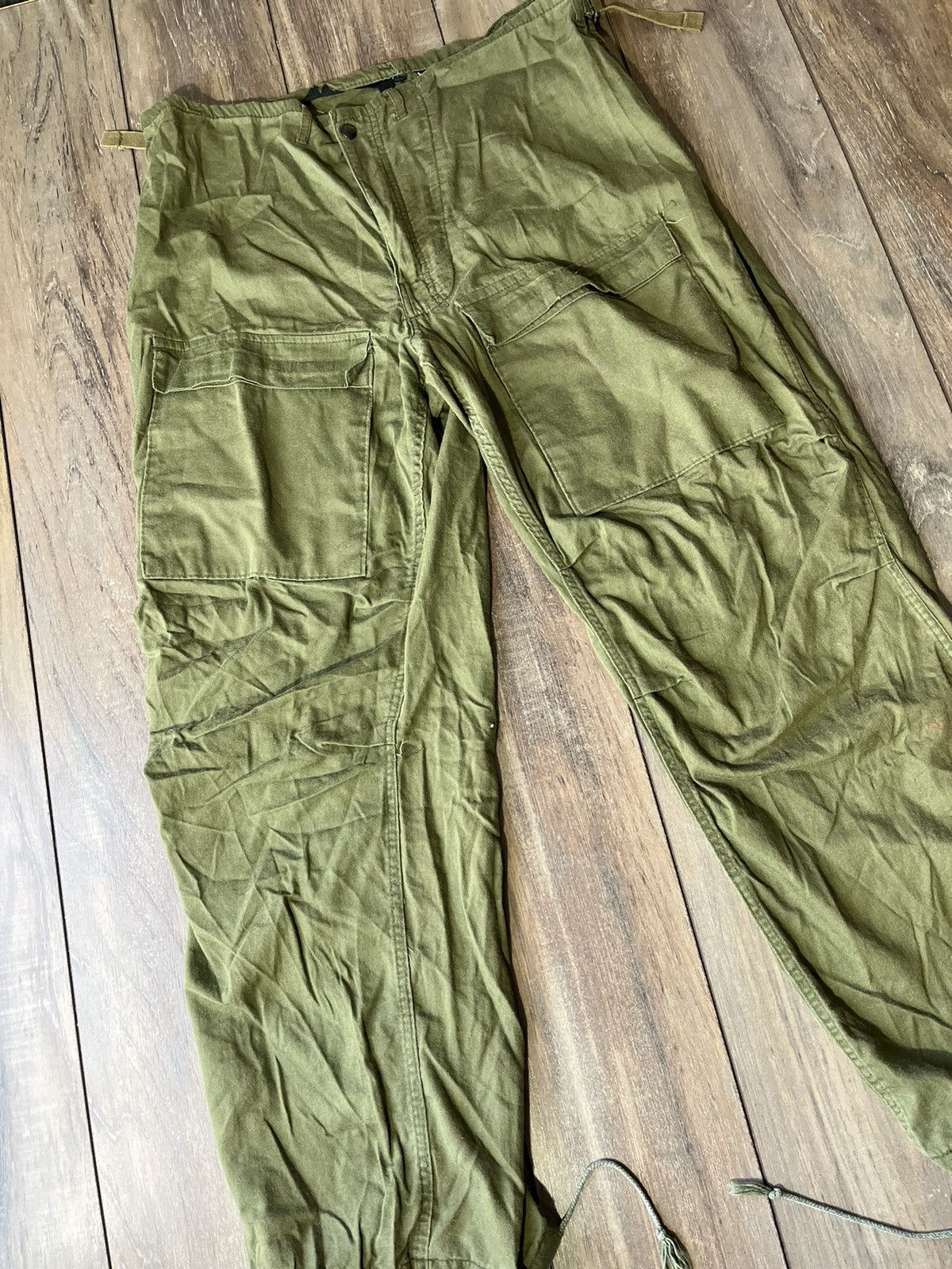 Made In Usa × Military × Vintage Crazy 60s US military cargo pants | Grailed