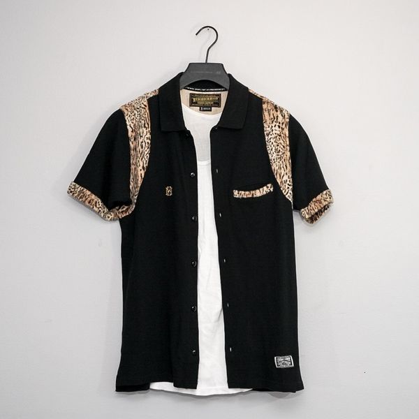 Neighborhood SS10 Neighborhood Leopard-Print Bowling Shirt | Grailed