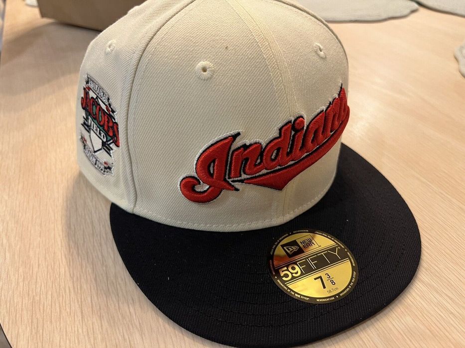 New Era NEW ERA 59FIFTY CLEVELAND INDIANS JACOBS FIELD 7 3/8 | Grailed