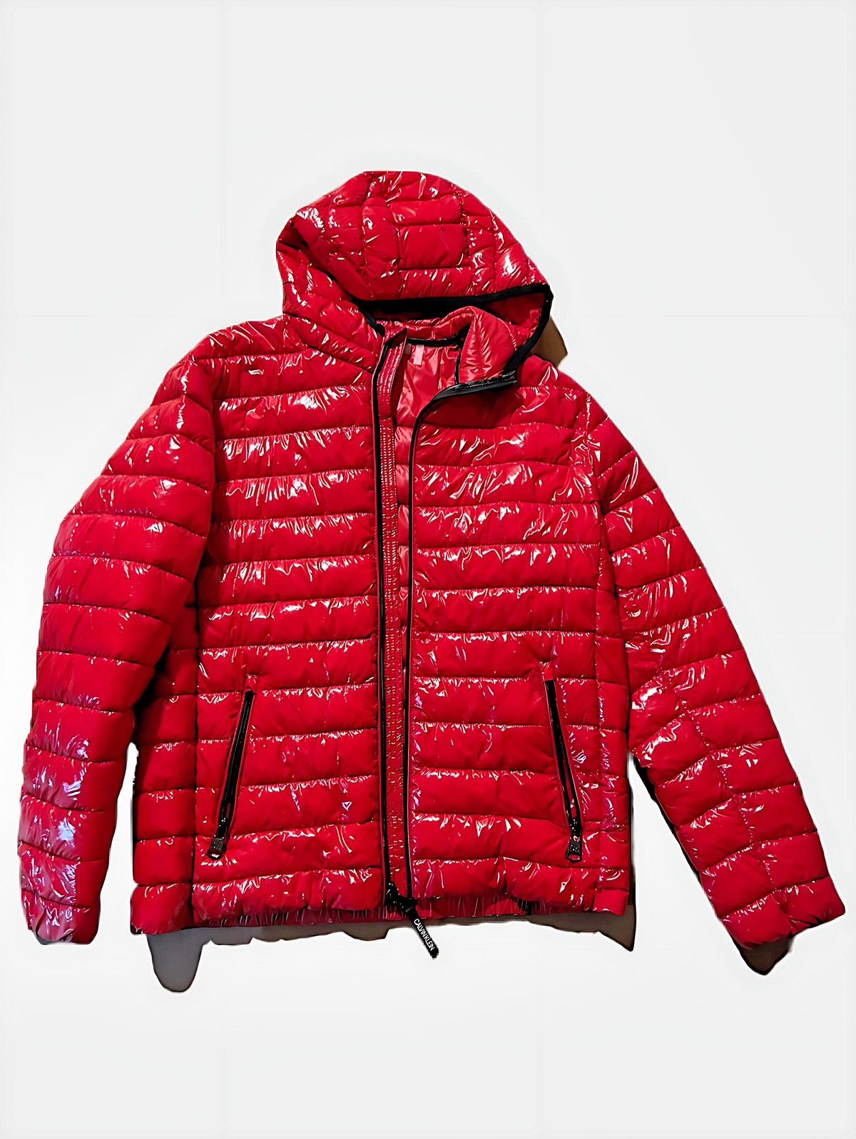 Calvin Klein RED PUFFER JACKET - CALVIN KLEIN | Grailed
