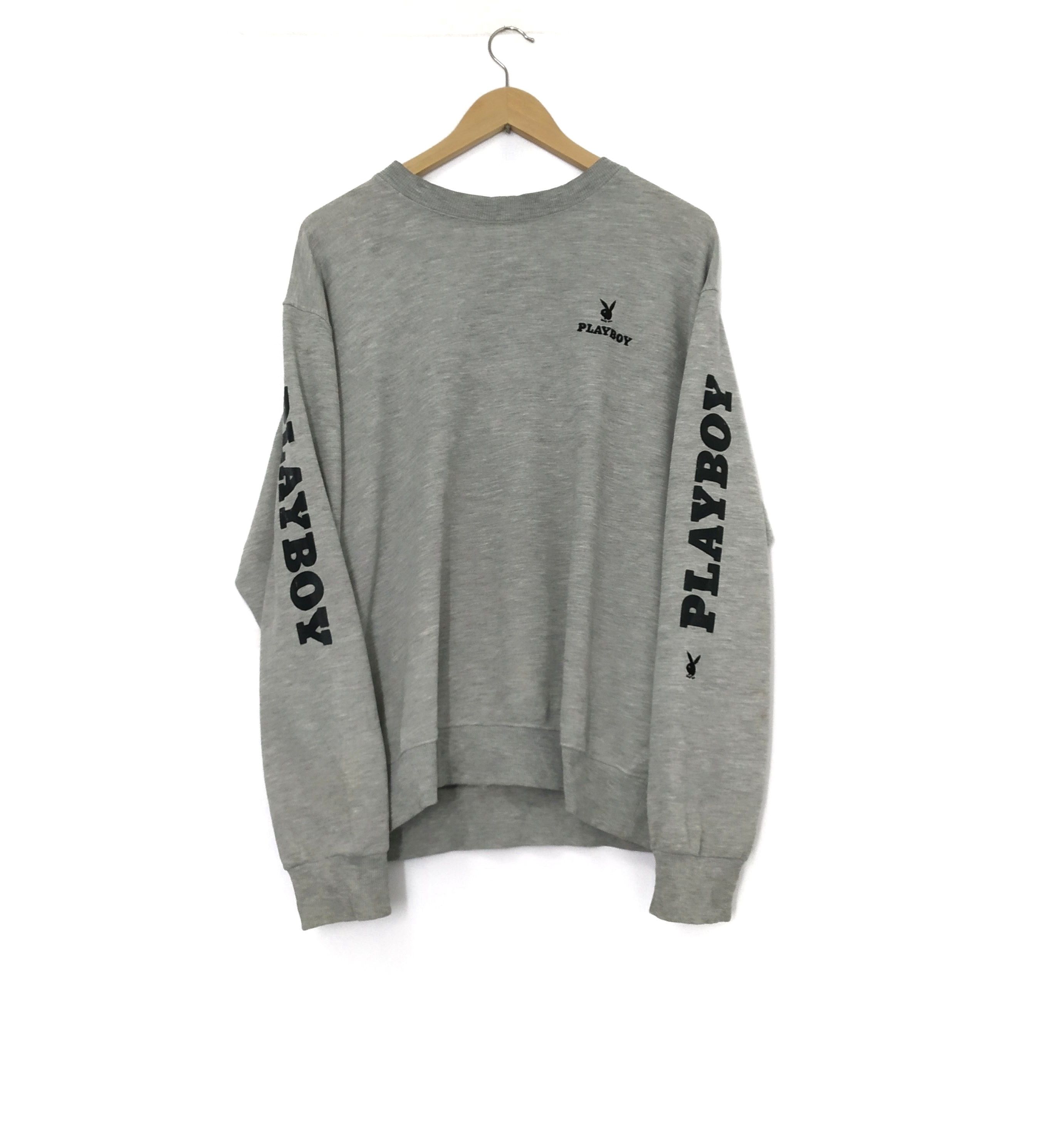 Vintage Playboy Big logo embroidery Sweatshirts | Grailed