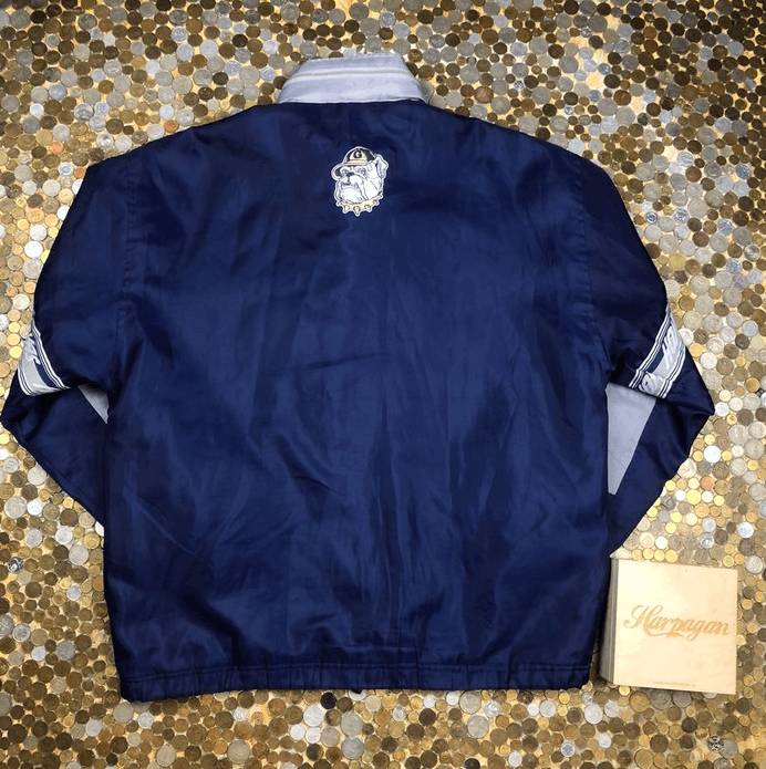 Starter Starter zip bomber jacket Hoyas Georgetown | Grailed