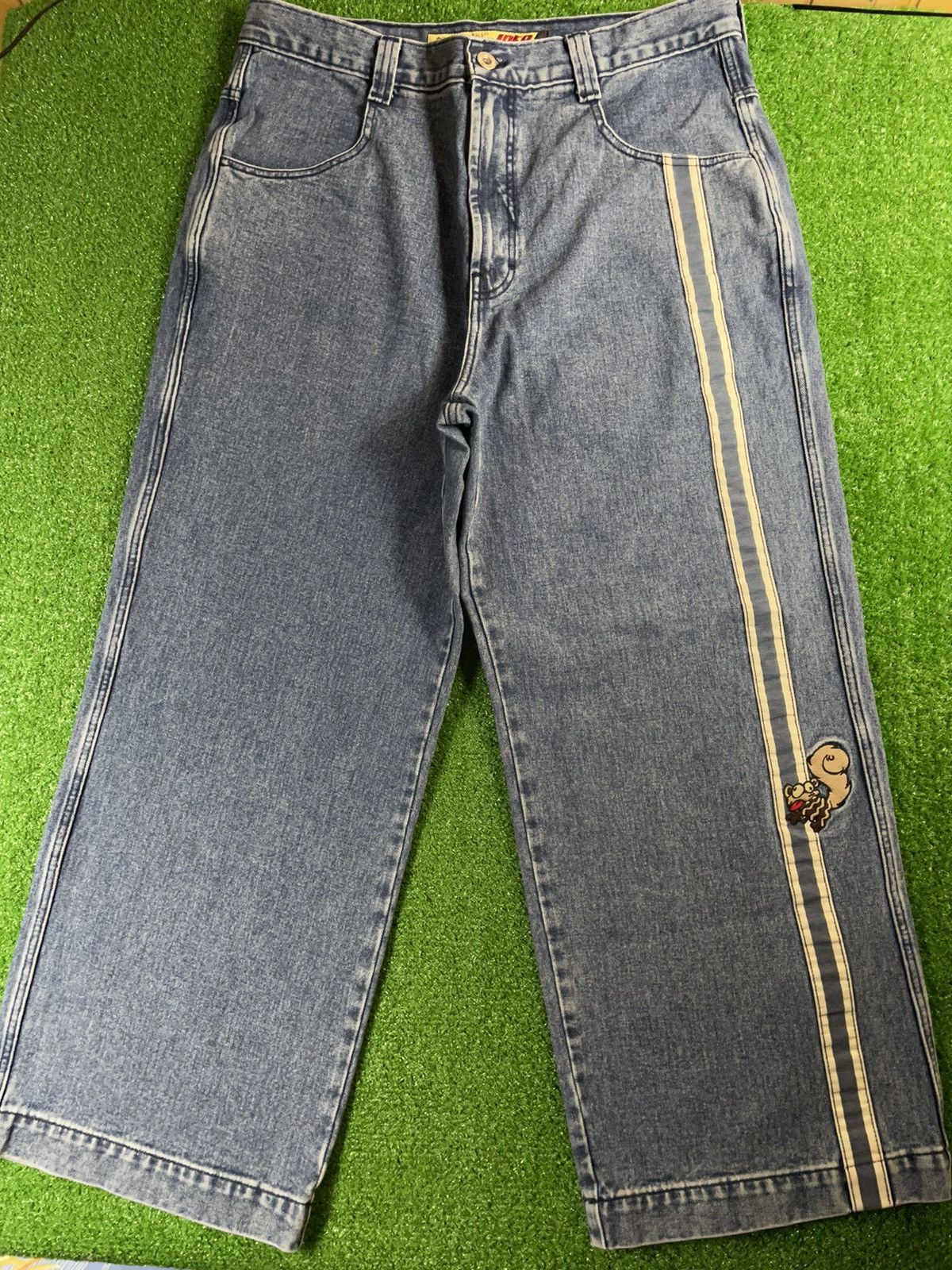 JNCO × Vintage Vintage 90s JNCO Roadkill Wide Leg 37 x 29 Denim Jeans ...