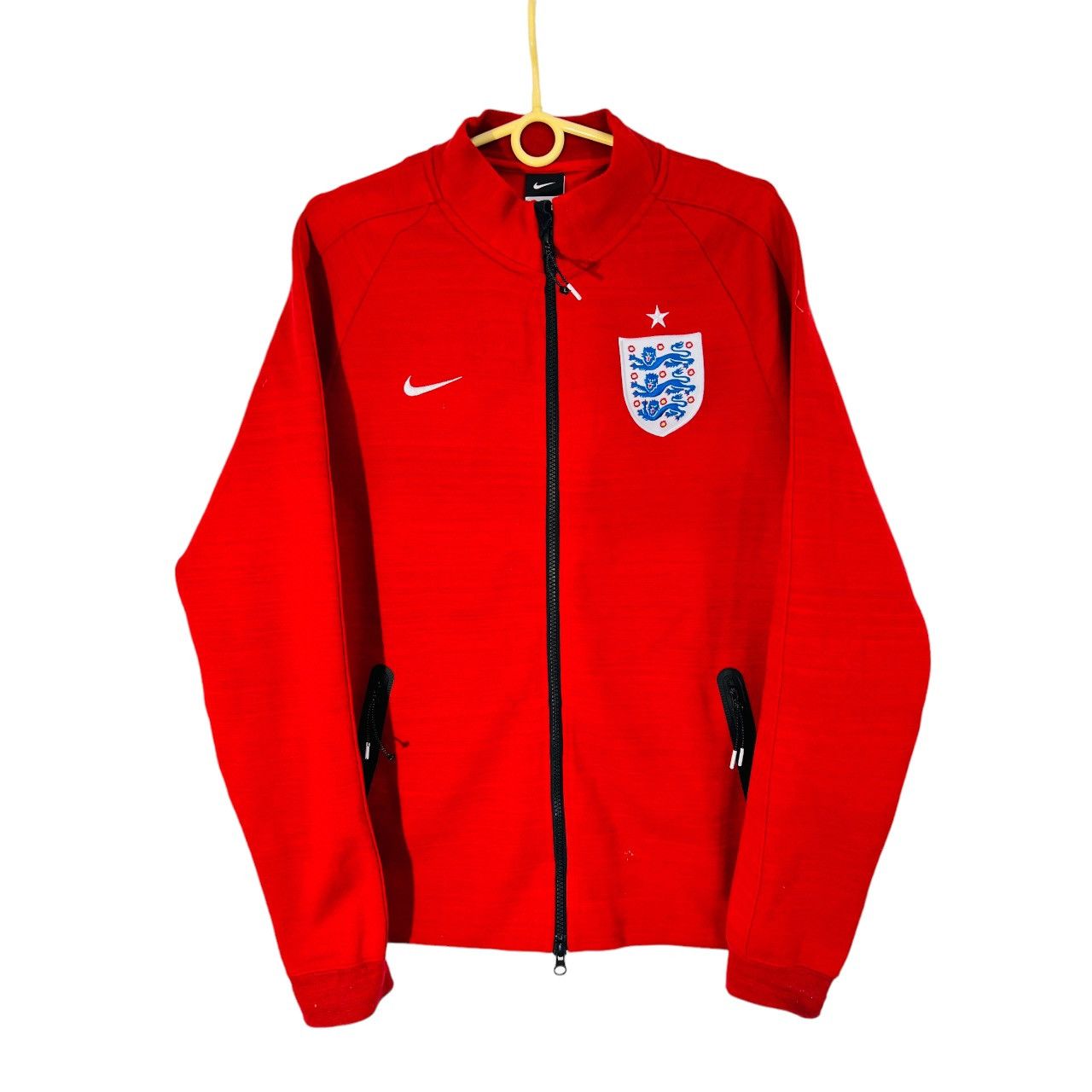 Nike Nike tech fleece England vintage red | Grailed