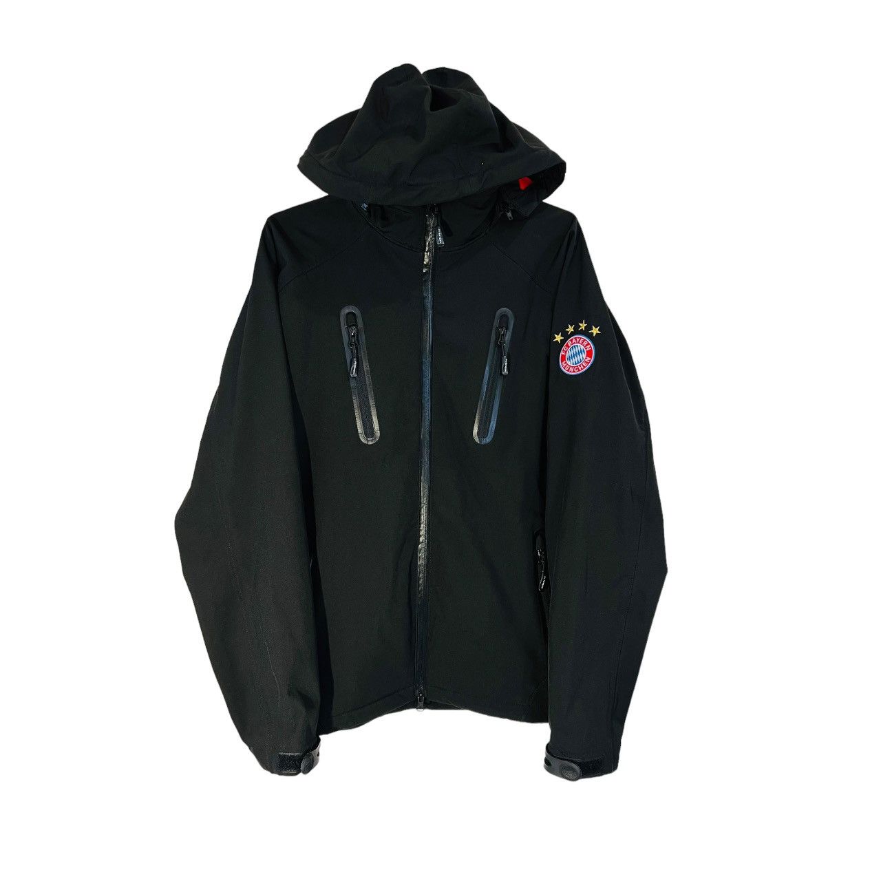 Vintage Bayern Munich jacket vintage black 90s heavy | Grailed