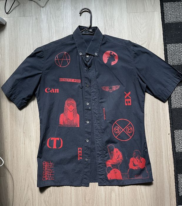 Raf Simons Raf Simons SS03 Consumed Cell Button-Up Shirt | Grailed