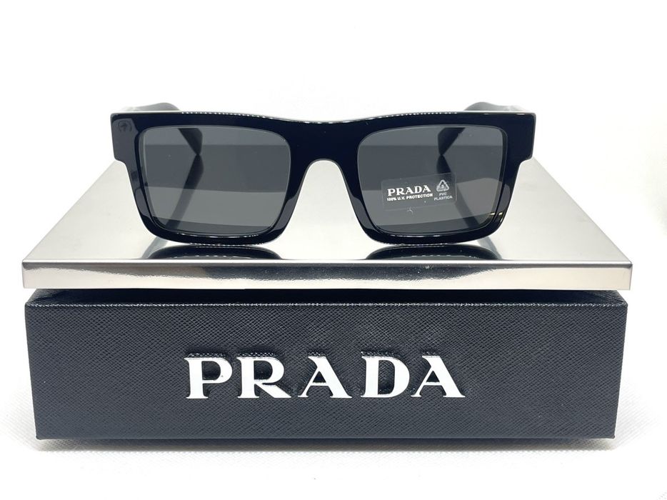 Vintage NEW Prada Symbole sunglasses PR 19WS 1AB5S0 52 | Grailed
