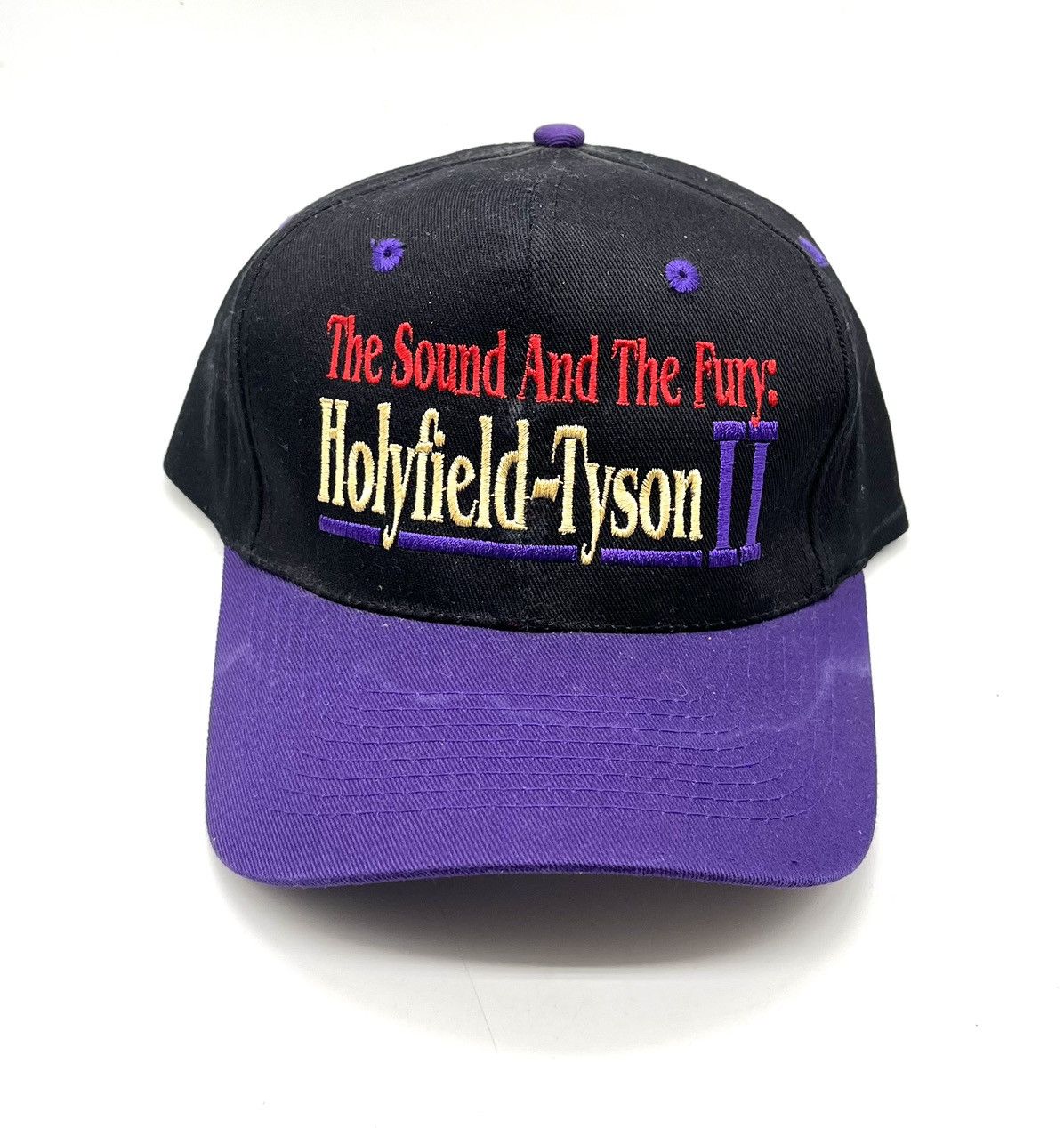 Vintage Vintage 1997 Holyfield Tyson 2 The Sound & The Fury Hat | Grailed