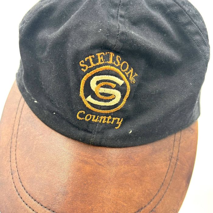 Stetson Stetson Country Baseball Cap Hat Leather Brim | Grailed