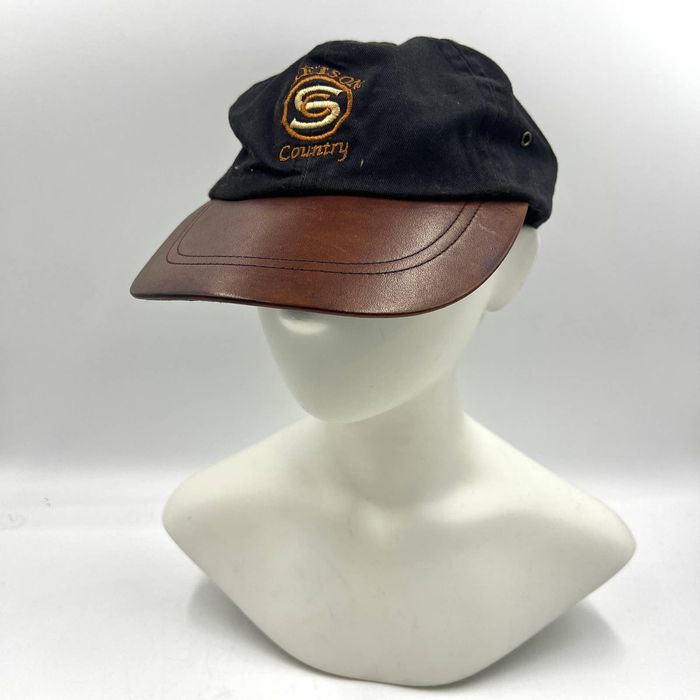 Stetson Stetson Country Baseball Cap Hat Leather Brim | Grailed