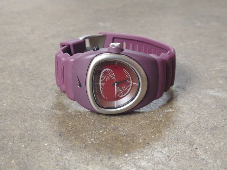 Nike Vintage Nike Watch Purple Rubber Analog | Grailed