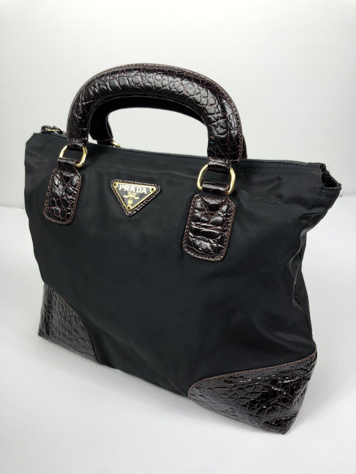 Prada Prada tessuto vintage hand bag | Grailed