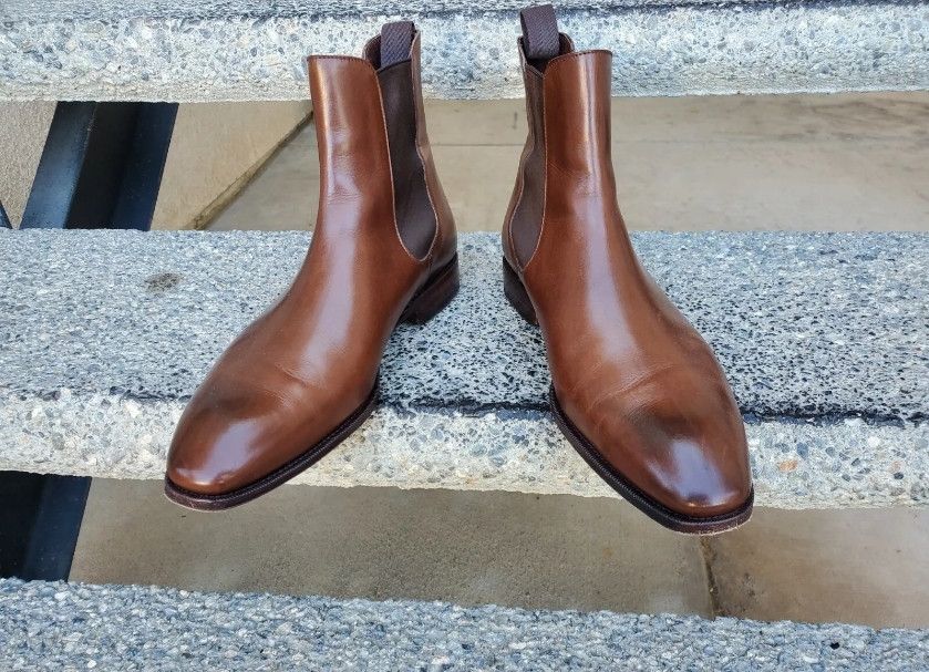 Carmina Carmina Chelsea Boot UK-8. Simpson last, barely worn | Grailed