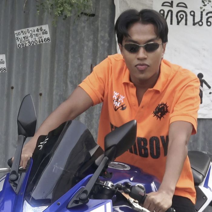 Sad Boys Thaiboy Digital Drain Gang Back 2 Life Polo Shirt - Orange L ...