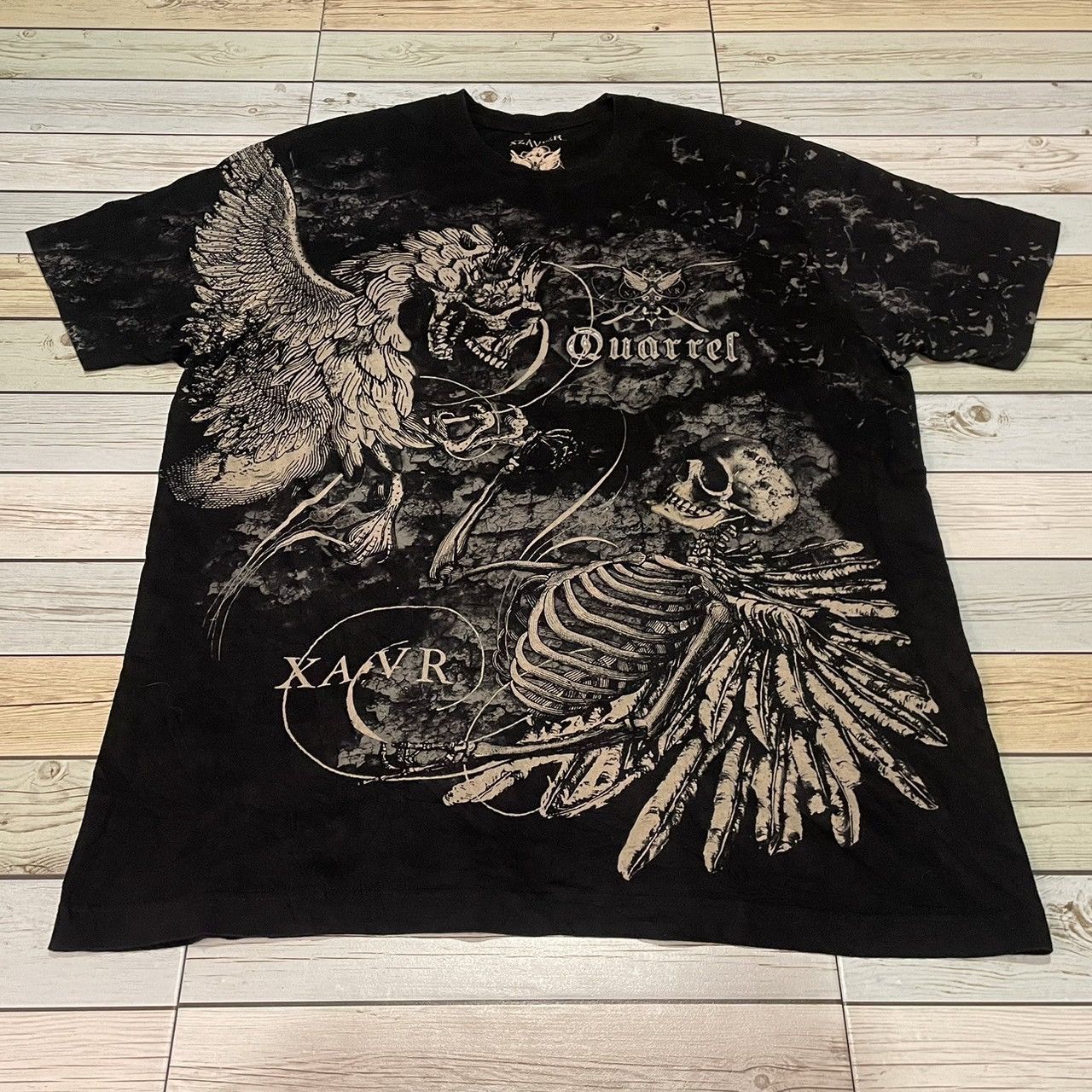 Affliction × Ed Hardy Rare Xzavier Y2K Affliction Style Tee | Grailed