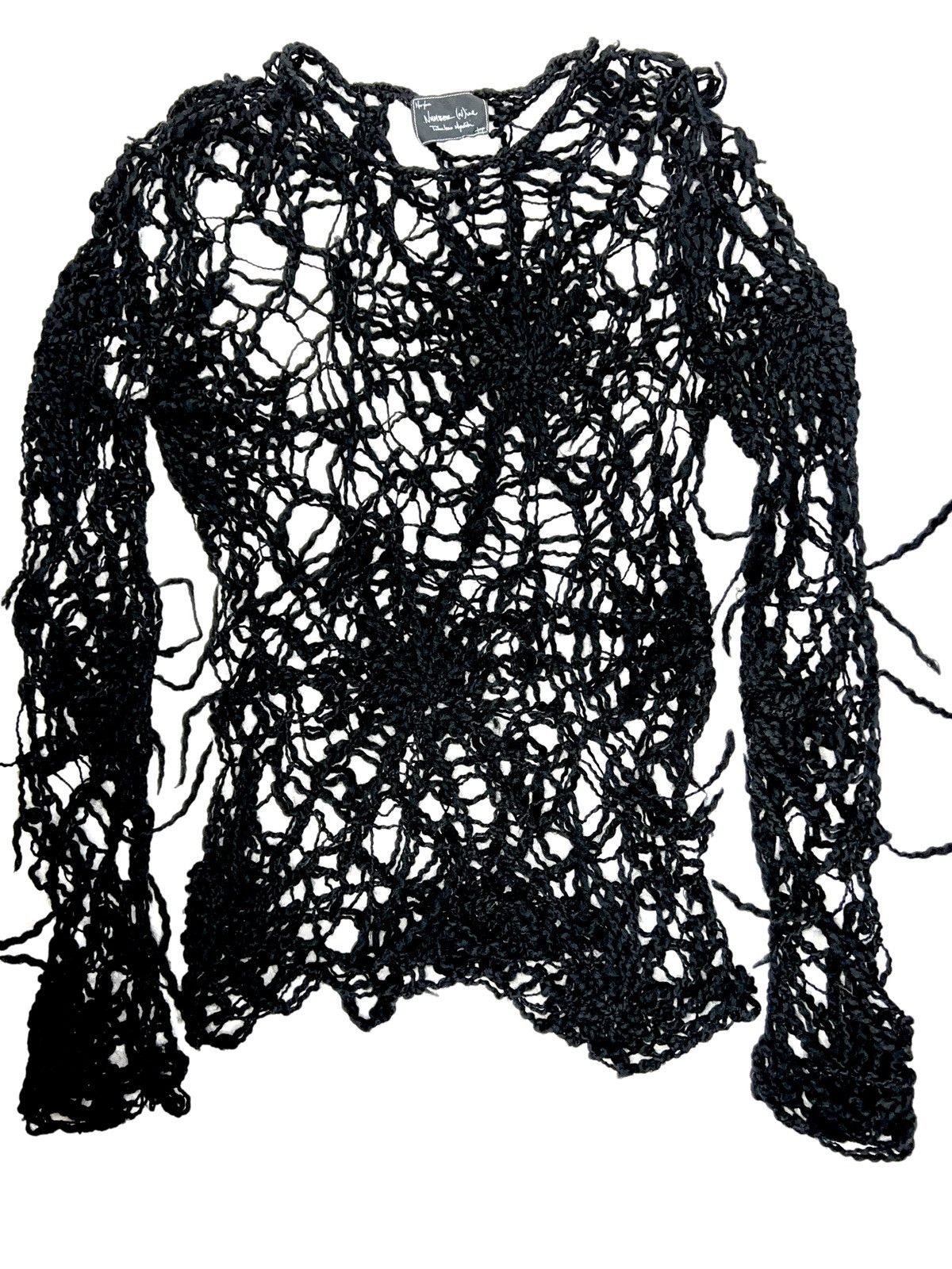 Number (N)ine Number (N)ine Spider Knit Sweater - SS05 "Nightcrawler ...