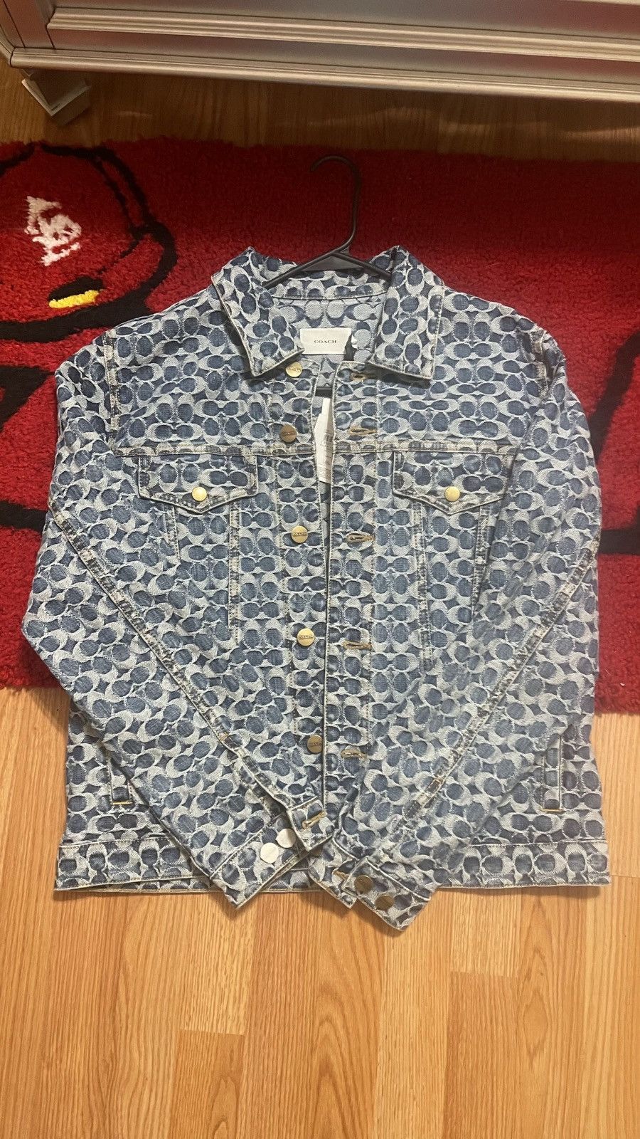 Coach Coach All Over Signature Denim Jacket | Grailed