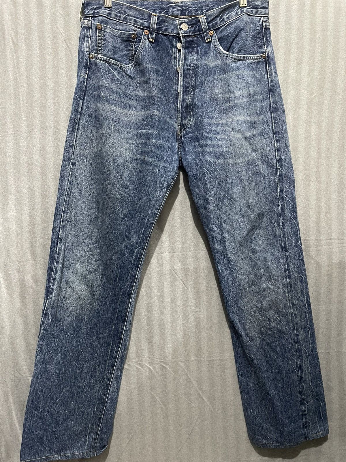Vintage Rare Levis 50s LVC 501xx Selvaged Jeans | Grailed