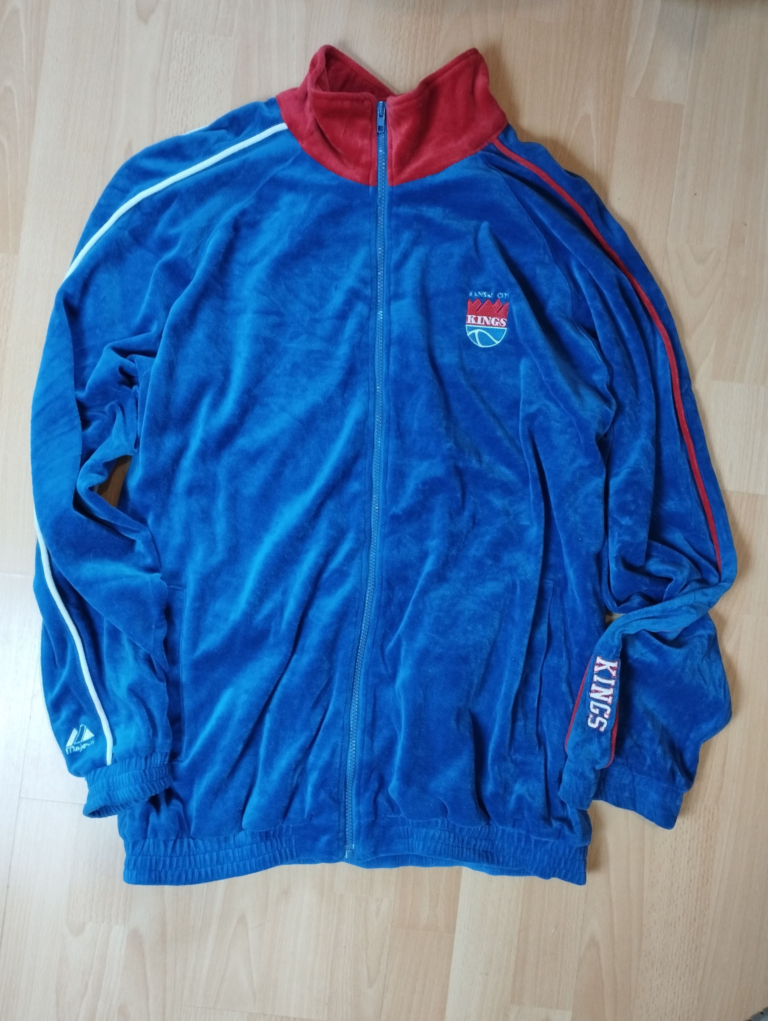 Majestic × NBA × Vintage NBA Kansas city kings vintage tracktop | Grailed