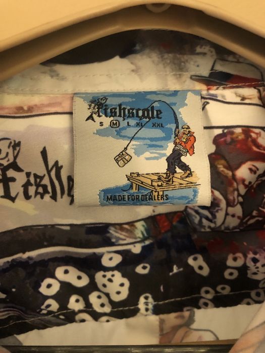 Vintage Fishscale Mafia Button-up | Grailed