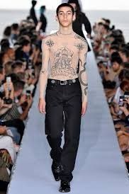 Vetements Vetements mesh tattoo shirt | Grailed