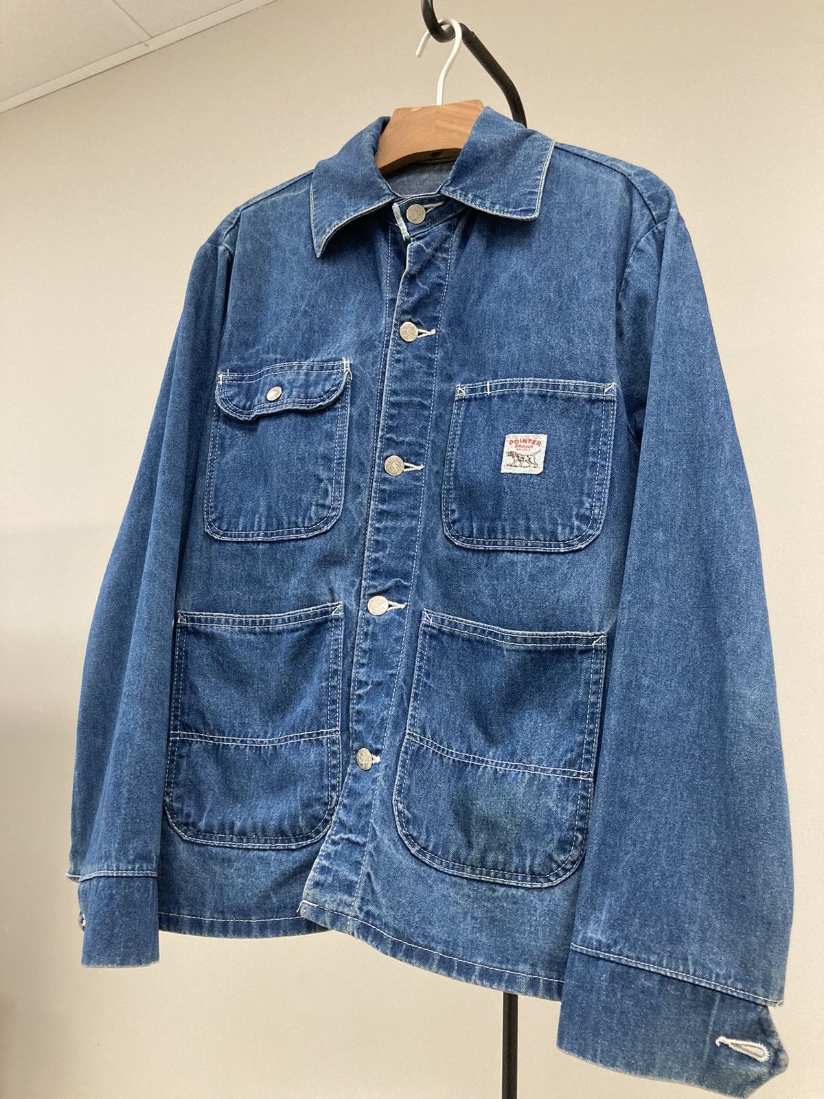 Vintage 90’s vintage Pointer denim coverall jackets | Grailed