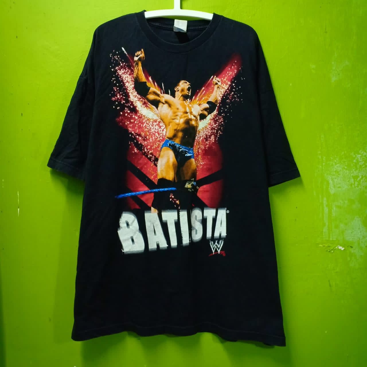 WWE × WWF Batista WWF wrestler tshirt | Grailed