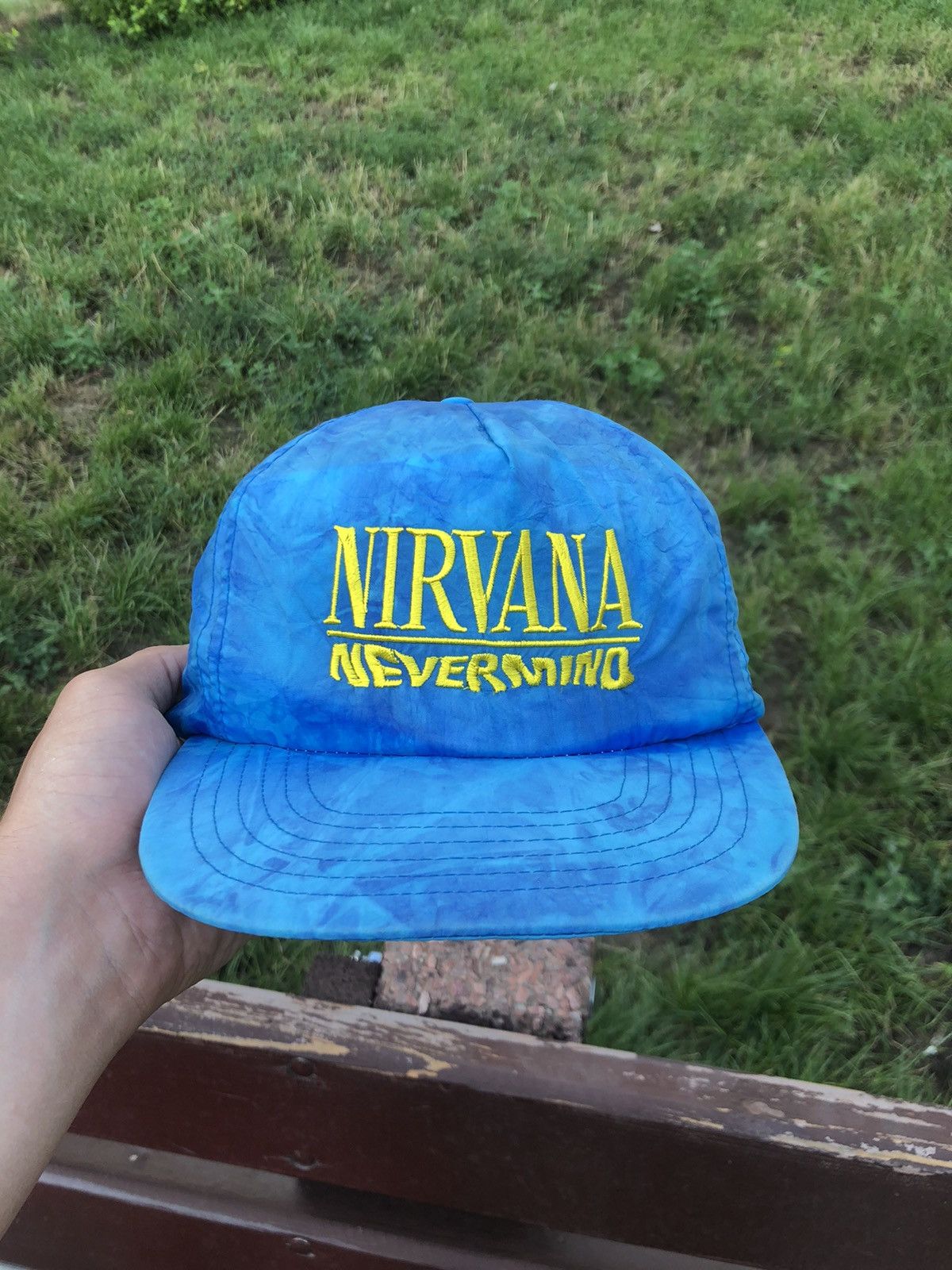 Nirvana × Rock Band × Vintage 90s Vintage nirvana nevermind baby blue ...